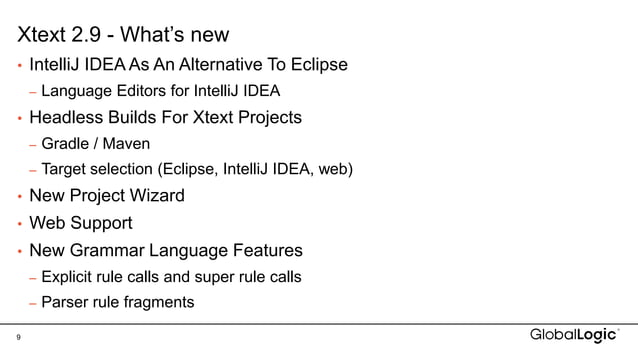 Building Your Own DSL with Xtext | PPTX | Programming Languages | Computing