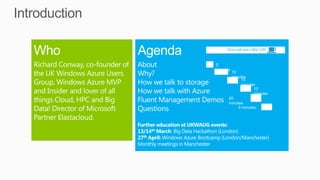 Building your own windows azure portal | PPTX