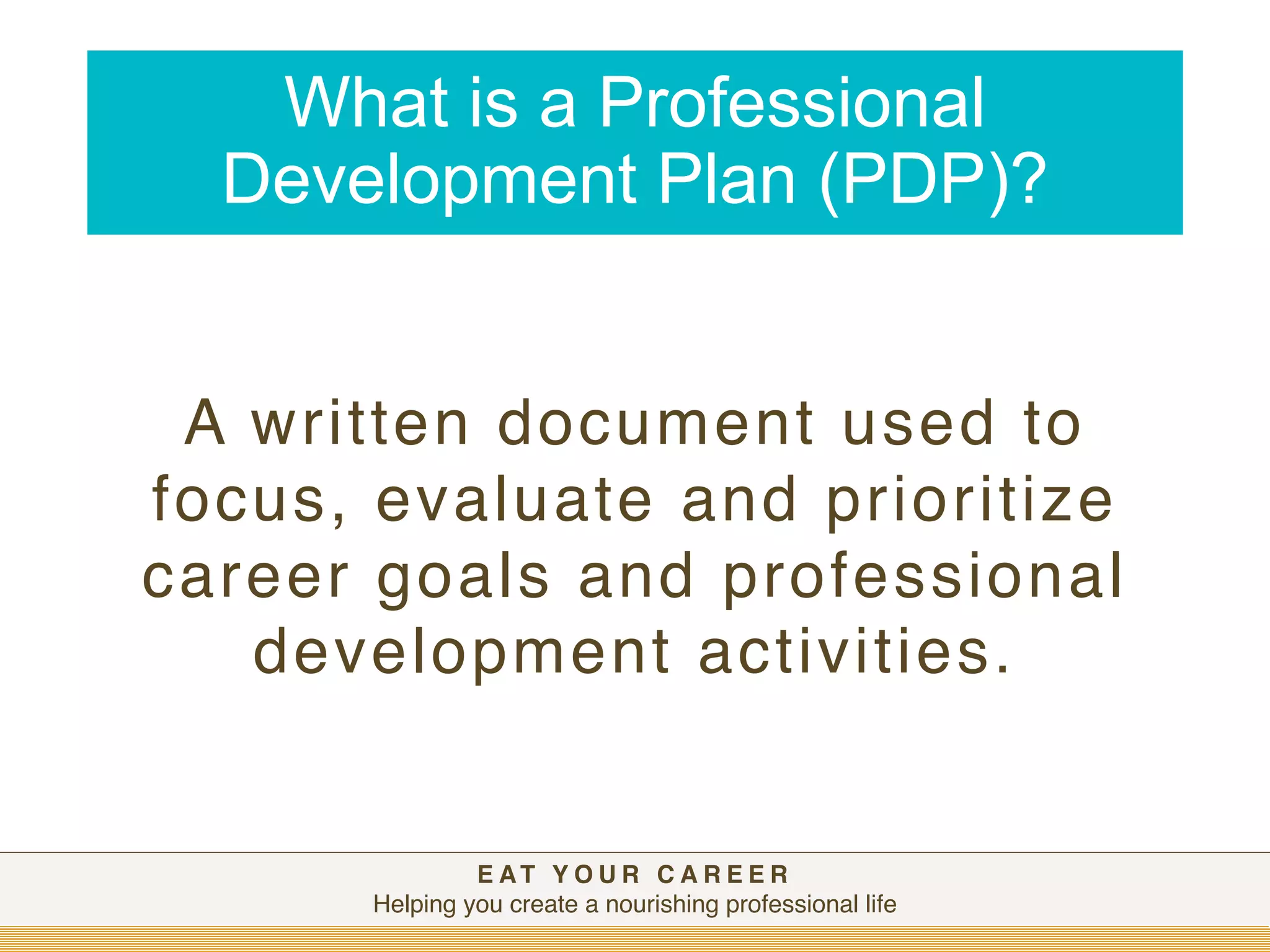 Build Your Professional Development Plan: How to Create a Career Plan ...