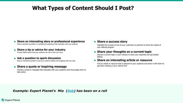 Building Your Personal Brand on LinkedIn - Expert Planet- 2024 | PPT