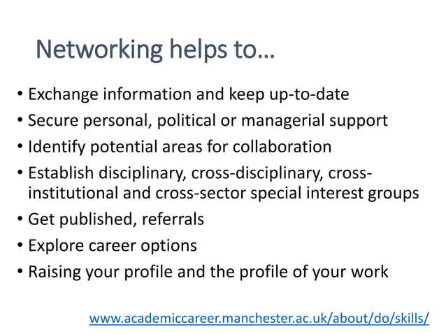 Building your professional network | PPTX