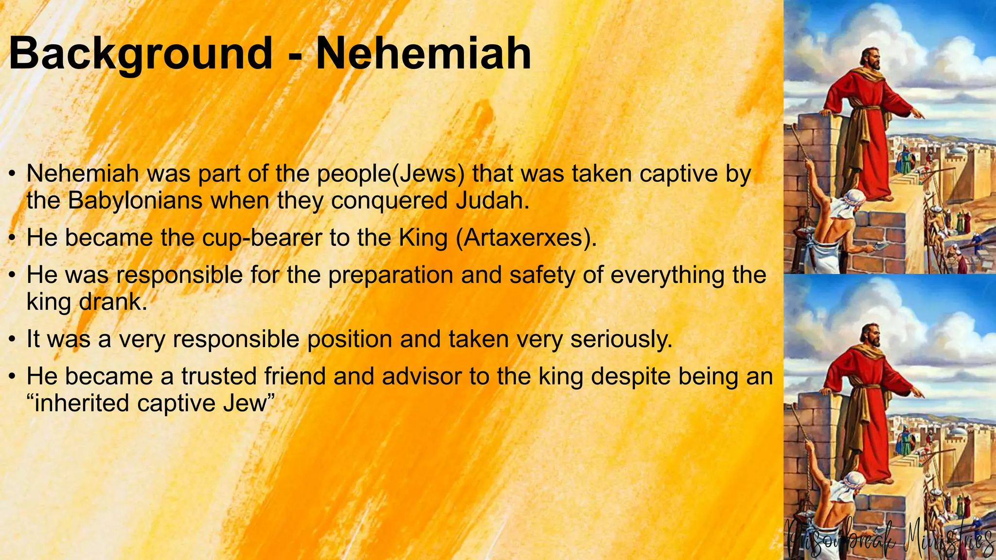 Building your Spiritual Wall : Nehemiah | PPTX