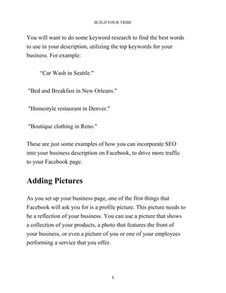 Building your tribe | PDF