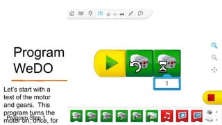 Build instructions automatic door using WeDo 2.0 | PPTX