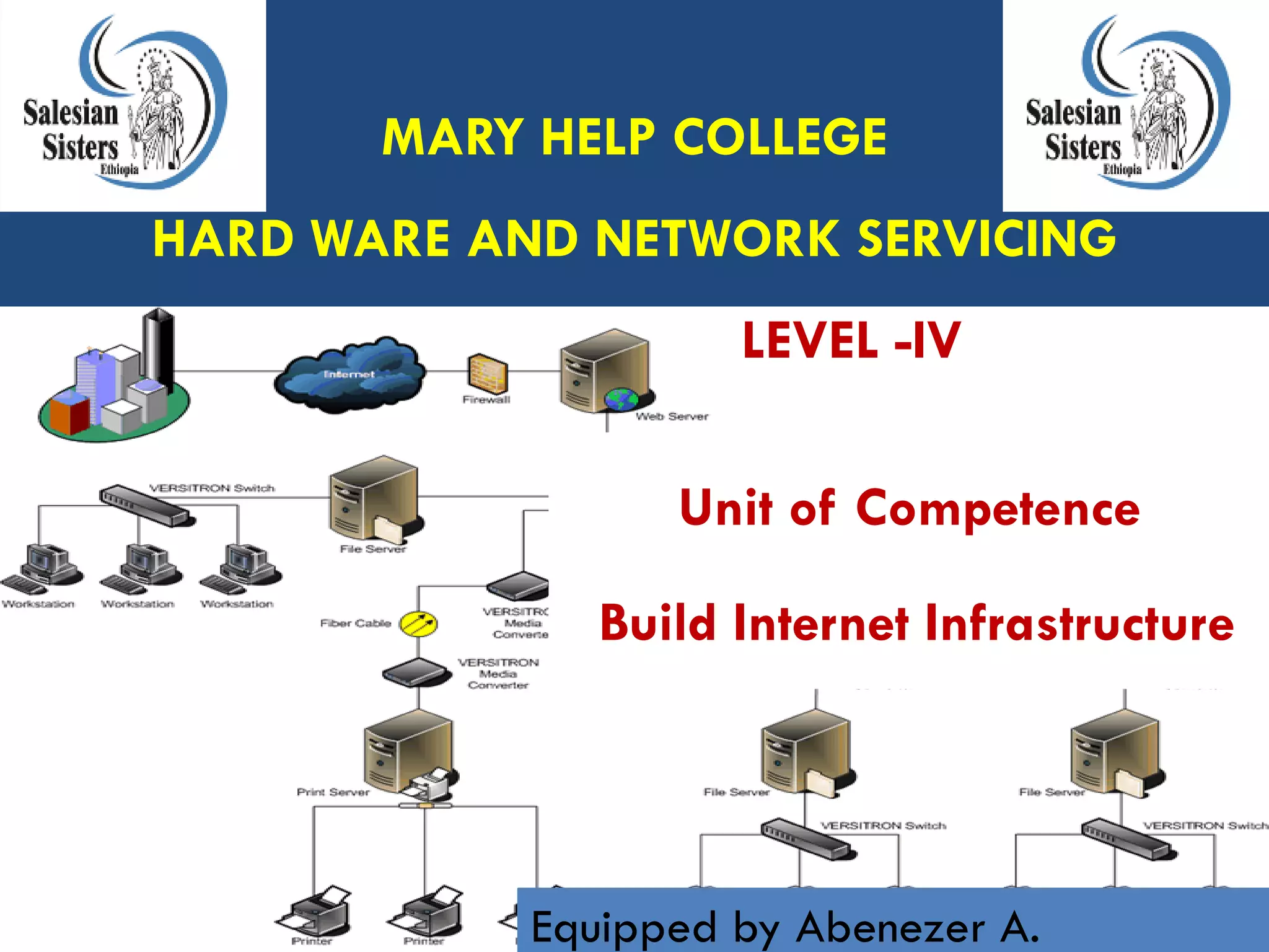 Build internet infrastructure LO1 | PDF
