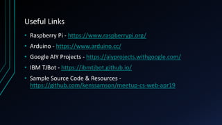 Build IoT Applications with C# | PPT