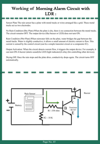 Build & Learn Electronics Circuit On Breadboard | PPTX