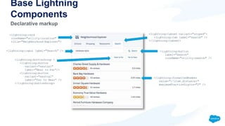 Build lightning components with salesforce dx | PPTX