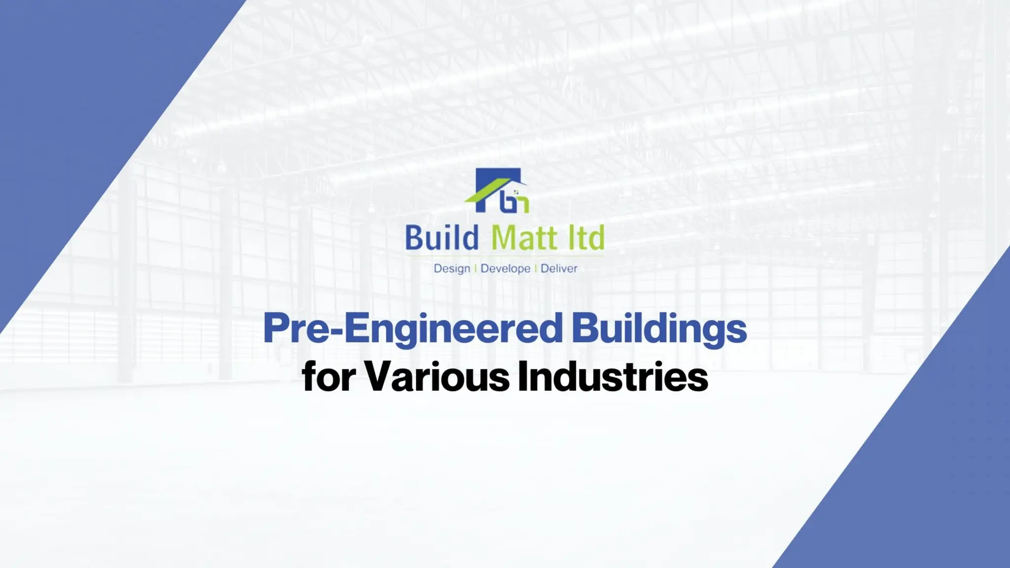 Pre-Engineered Buildings for Various Industries | PPTX