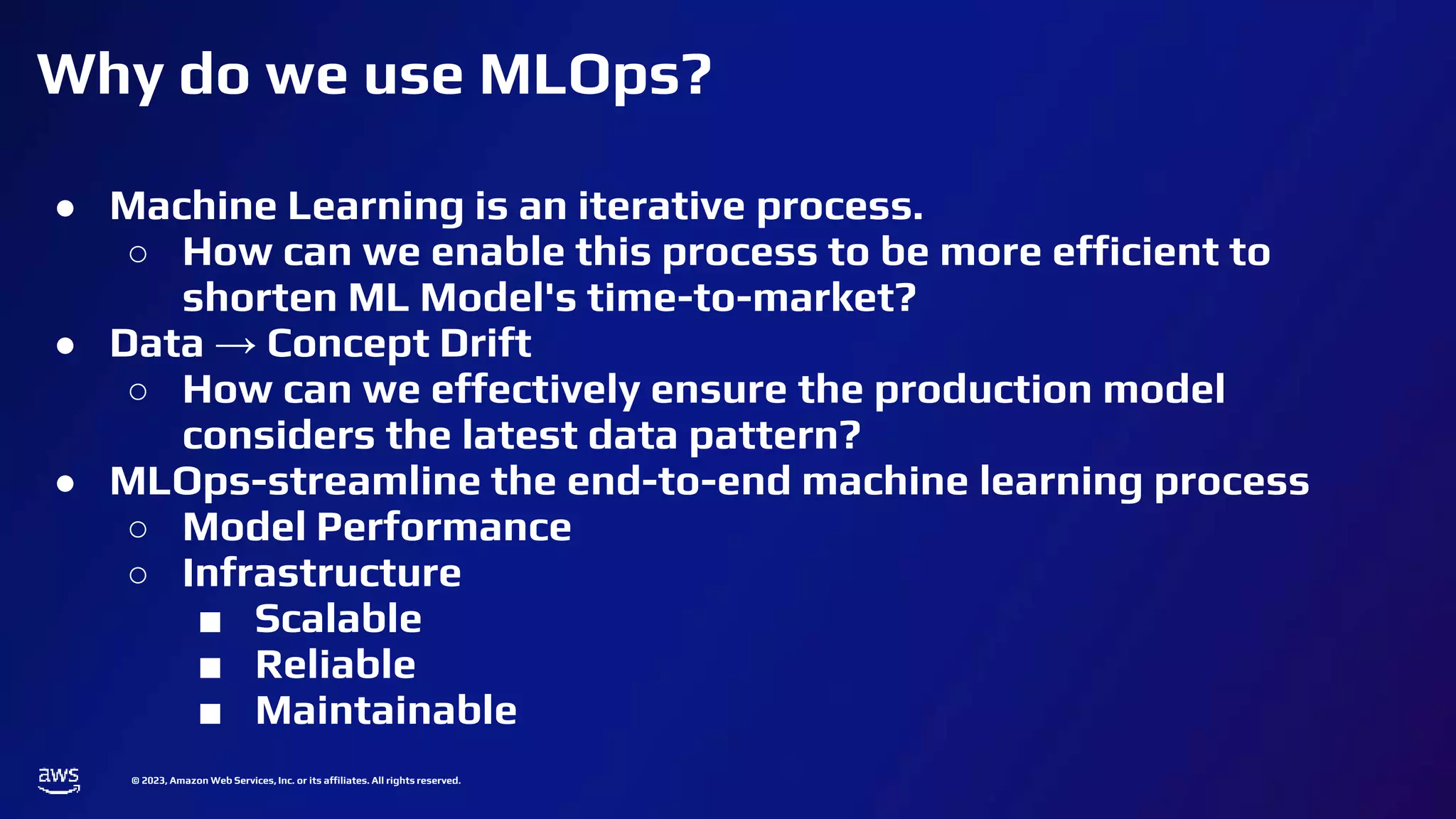 Build MLOps System on AWS | PPT