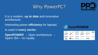Build an Open Hardware GNU/Linux PowerPC Notebook | PPT