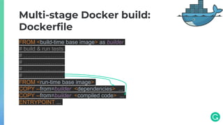 Build optimization mechanisms in GitLab and Docker | PPT