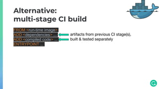 Build optimization mechanisms in GitLab and Docker | PPT