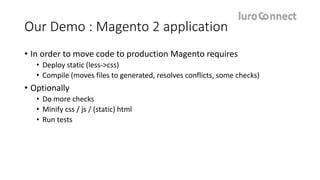 Build pipelines with bitbucket for Magento | PPTX