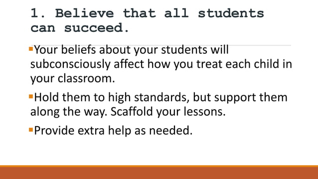 Build Positive Student Teacher Relationships Pptx