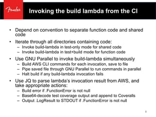 Fast Deployments to Multiple Golang Lambda Functions | PPT
