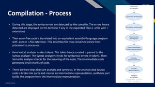 Build process ppt.pptx | Programming Languages | Computing