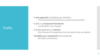 Surati Tech Talks 2022 / Build reliable Svelte applications using Cypress | PPT