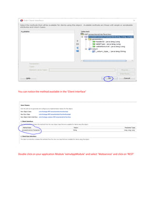 Build Restful Service using ADFBC | PDF