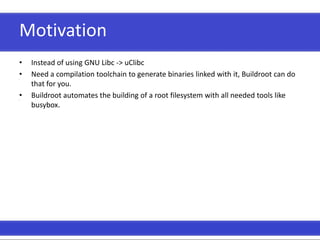 Buildroot easy embedded system | PDF