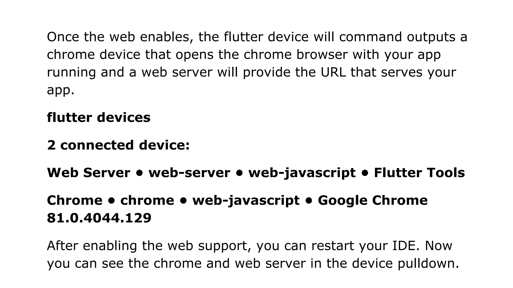 Build run first web application using flutter for web | PPT Build run first web application using flutter for web | PPT