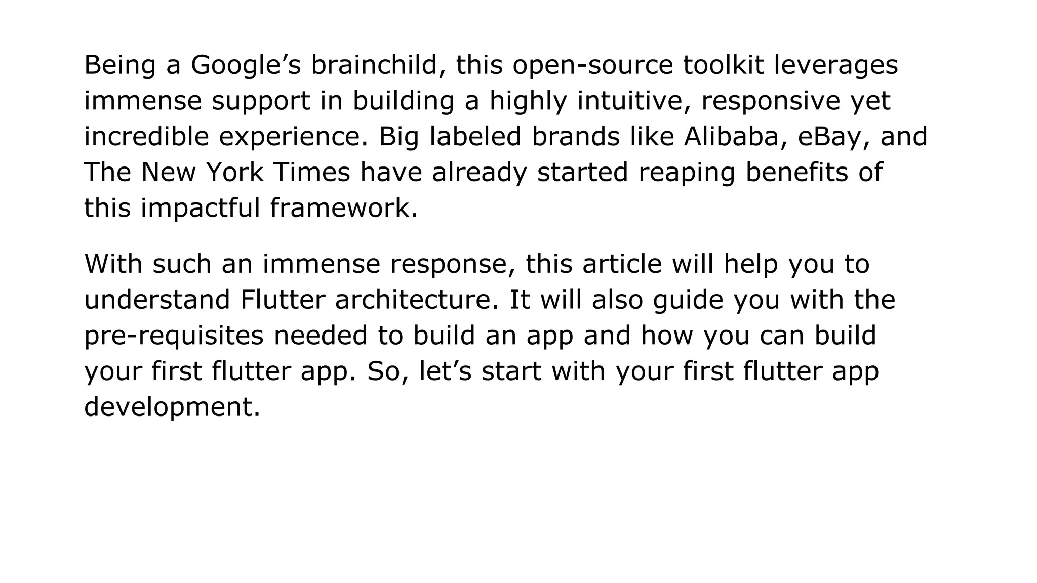 Build Run First Web Application Using Flutter For Web Ppt 9224