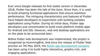 Build run first web application using flutter for web | PPTX | Internet ...
