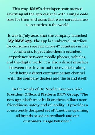 Build scalable app using flutter nubank, bmw & byte dance’s success ...