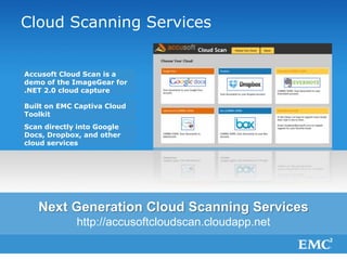 Build Scanning into Your Web Based Business Application | PPTX | Cloud ...