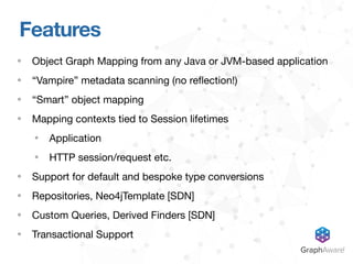 GraphConnect Europe 2016 - Building Spring Data Neo4j 4.1 Applications ...