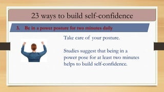 Build Self-confidence: Here are 23 Ways to help You to be Super ...