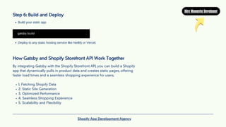 Build Shopify app with Gatsby A Complete Guide | PPT