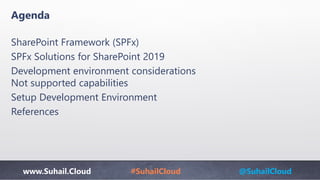 Build SPFx Solutions for SharePoint 2019 | PPT