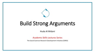 Build Strong Arguments | PPT