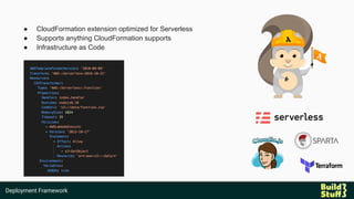 Lessons learned while going serverless in production | PPT