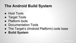 The Android Build System - Android Marshmallow | PDF