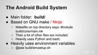 The Android Build System - Android Marshmallow | PDF