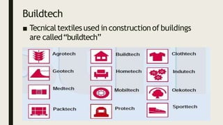Build tech/Construction Textiles | PPTX