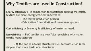 Build tech/Construction Textiles | PPTX