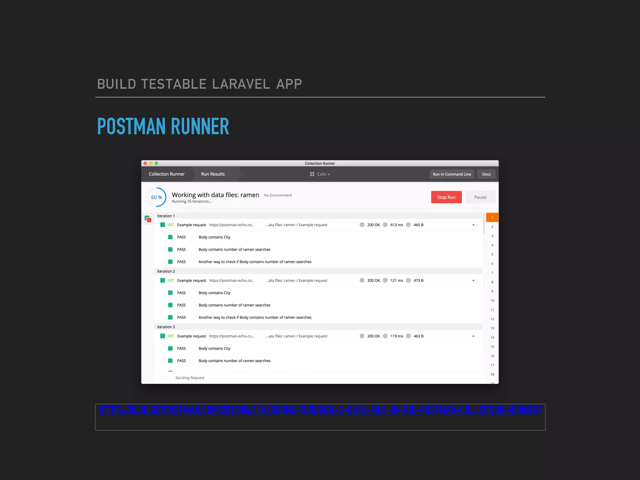 Build testable laravel app | PPT