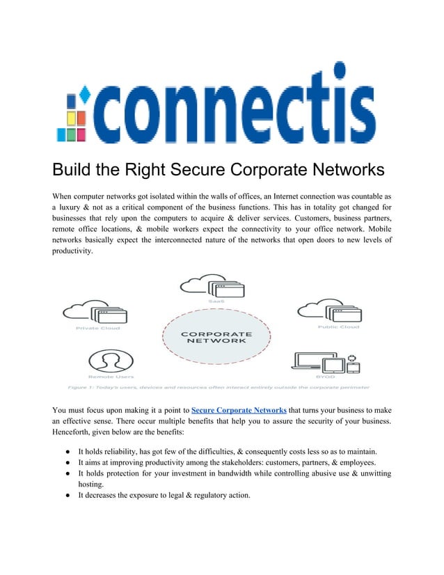 Build the right secure corporate networks | PDF | Computer Networking | Computing