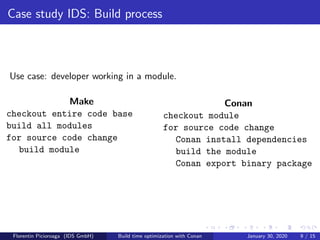 Optimization of the build times using Conan | PDF