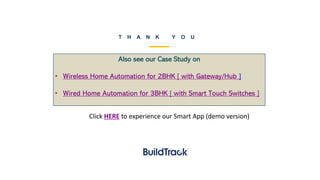 BuildTrack Case Study - 2BHK Apartment Automation | PDF