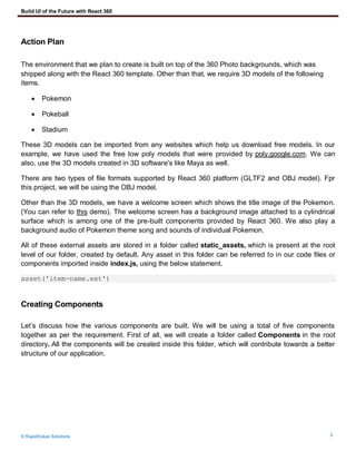 Build UI of the Future with React 360 | PDF