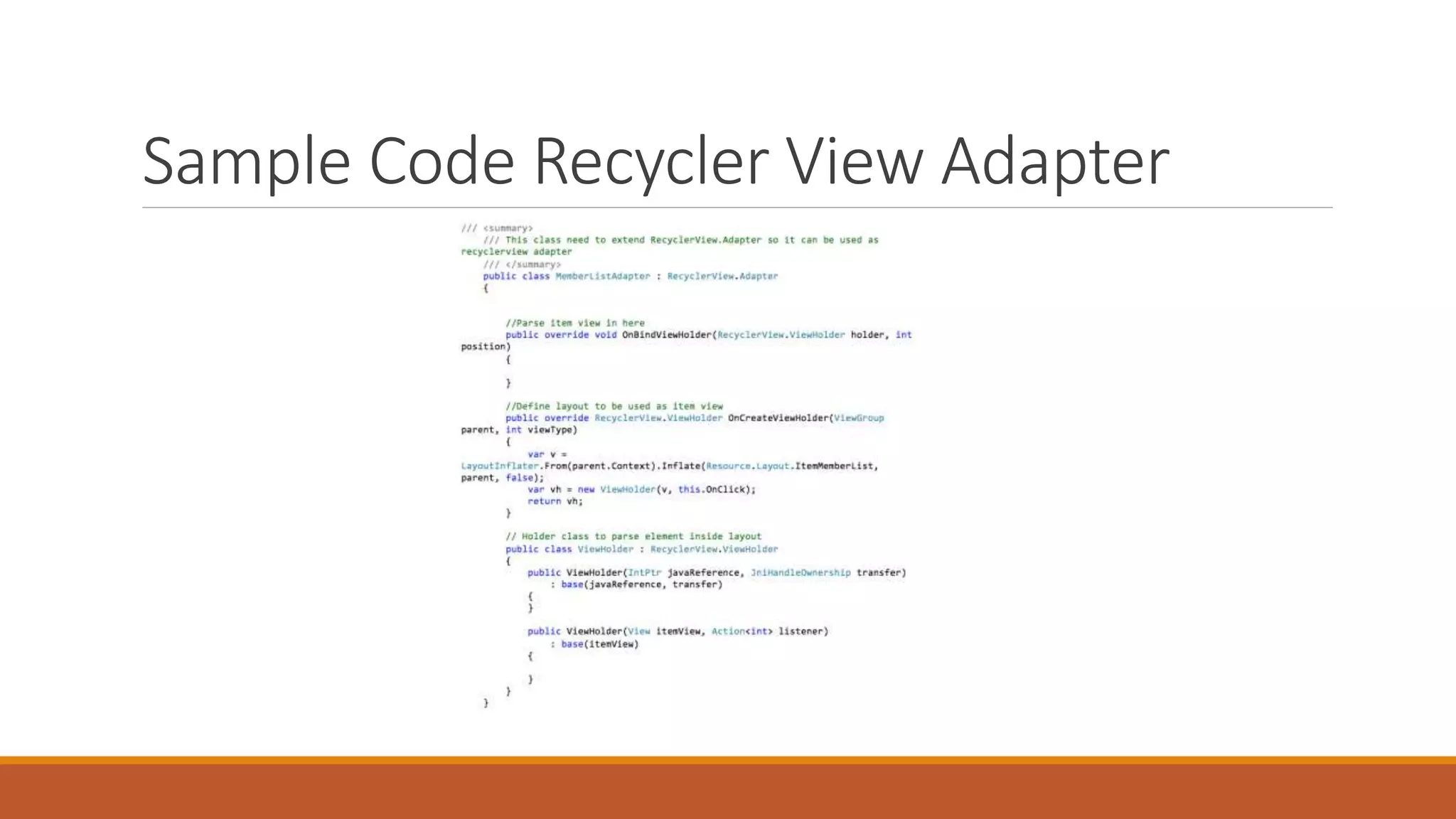Build UI with Xamarin.Android | PPTX