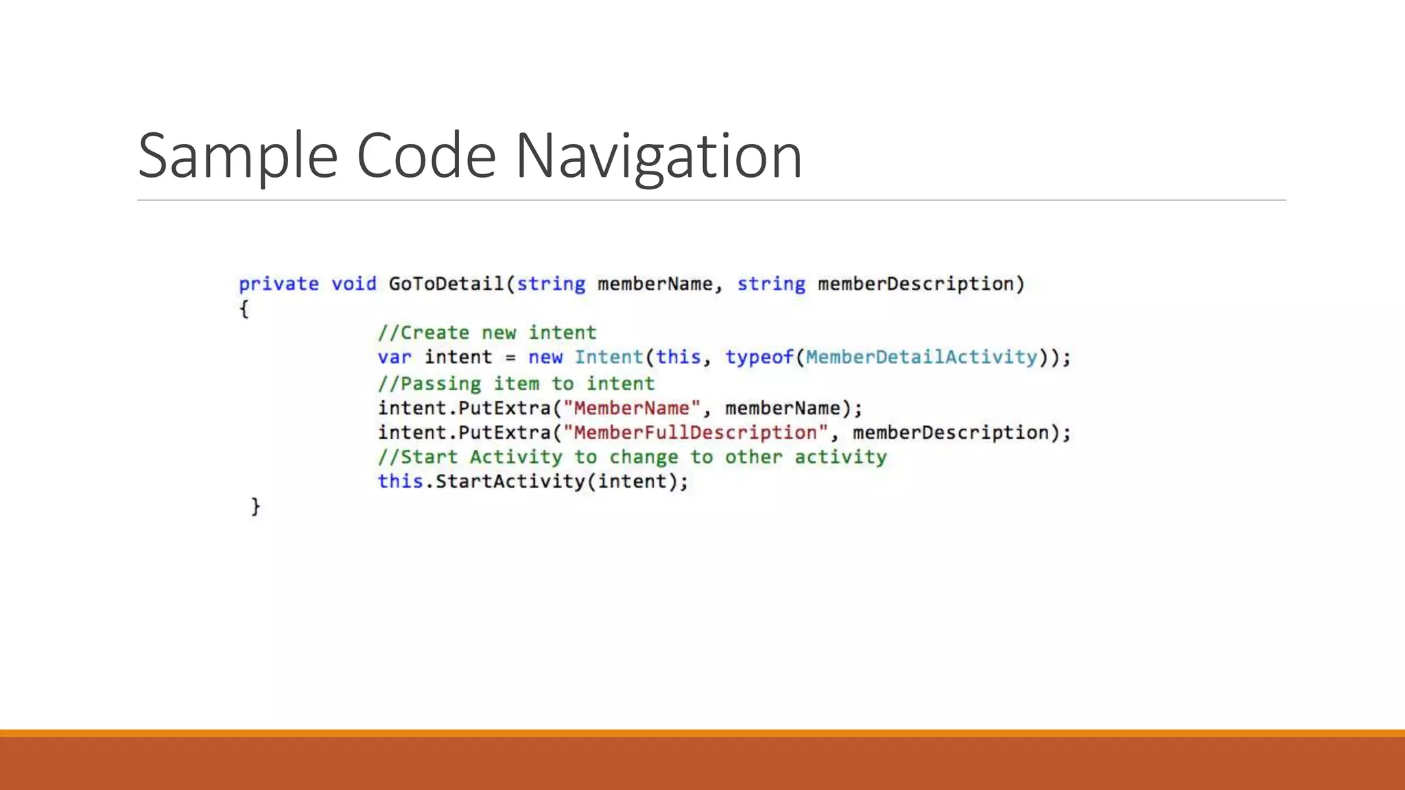 Build UI with Xamarin.Android | PPTX