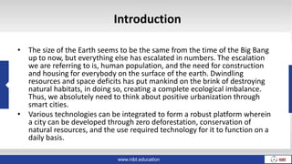 Build up smart cities through positive urbanization & geographic ...