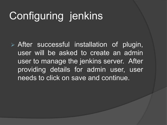 Build using jenkins on rtc repository | PPT