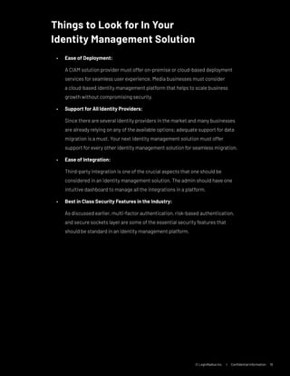 CIAM Build vs Buy: Why LoginRadius is Your Best Option | PDF