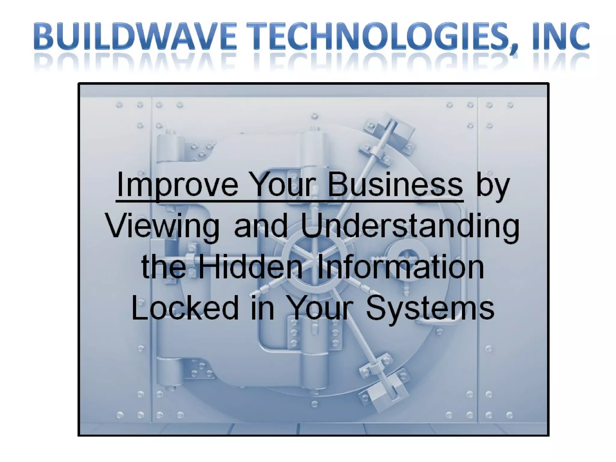 Buildwave BCLM/Violog Overview | PPT